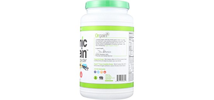 The Top 5 Best Organic Vegan Protein Powder - Organic Aspirations