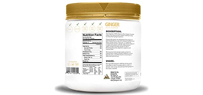 Organic Ginger Powder Supplement - Top 5 (May-2026) - Organic Aspirations